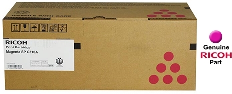 Ricoh 406346 SP C310A Toner Cartridge Magenta Aficio SP C231N C231SF C232DN C232SF C242DN C242SF ...